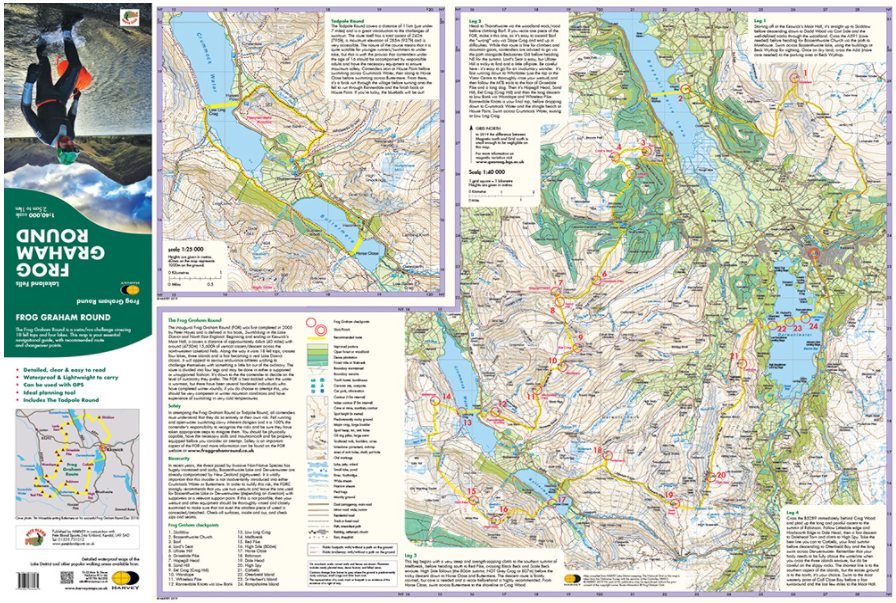 Harvey Map Frog Graham Round - Centurion Running Ltd