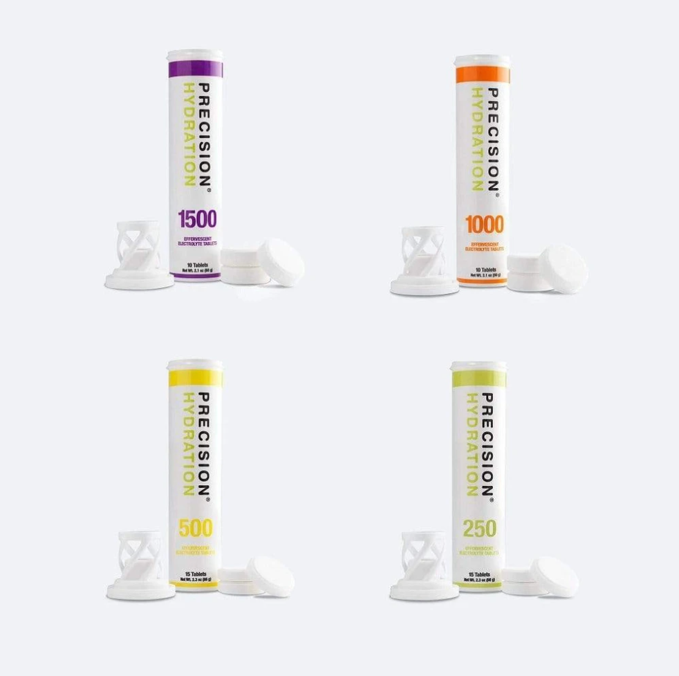 Precision Hydration H2PRO Hydrate Tabs: 250 - 1500 - Centurion Running Ltd